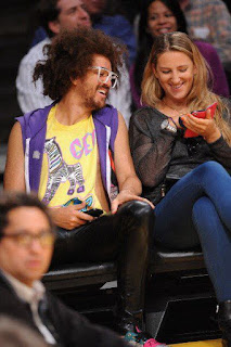 Victoria Azarenka and Redfoo - Party animals..