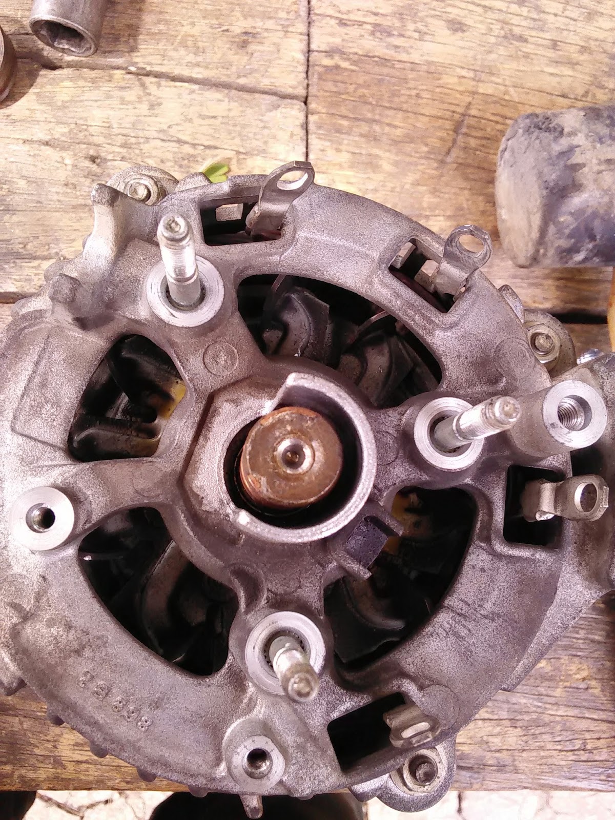 Semua Tentang Kereta: 1st Entri - diy tukar bearing alternator