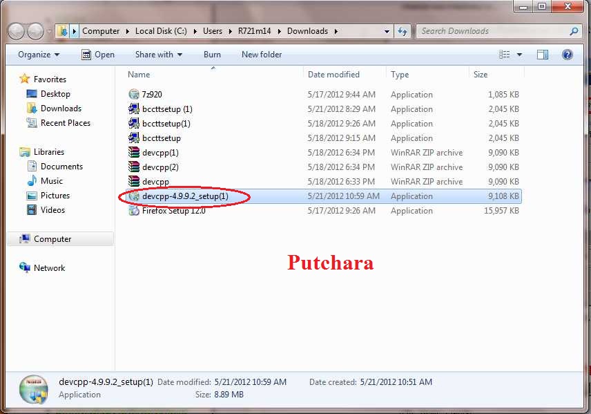 พัชรา จันทนนท์ สบค 2 2 การเขียนภาษาซีบน Dev C