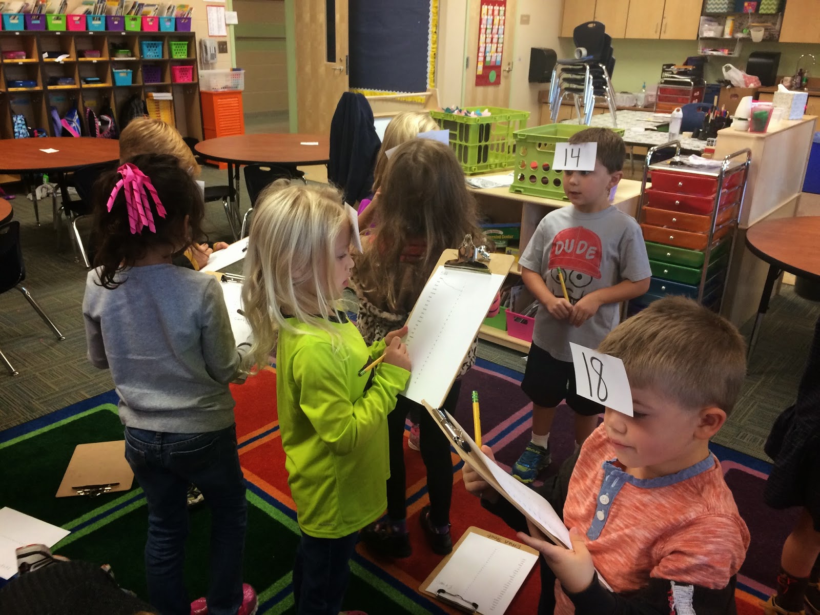 Mrs. Pfountz's Kindergarten: Reviewing our numbers