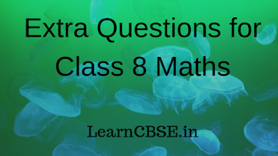 Algebraic Expressions and Identities Class 8 Extra Questions