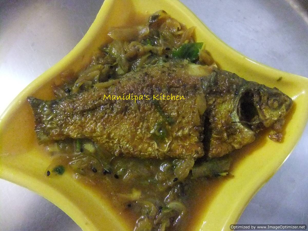 Shar Putir Jhaal (Puti Fish Curry)