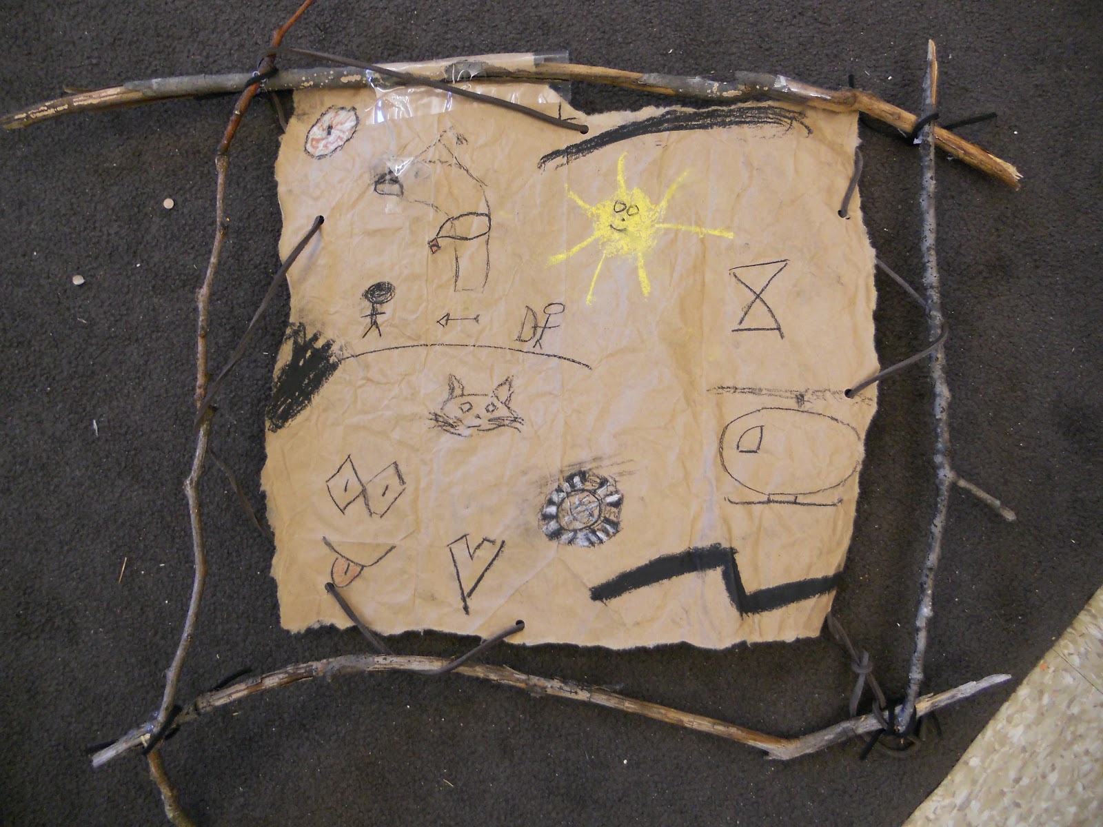Create Art With Mrs. P!: Cave Drawings