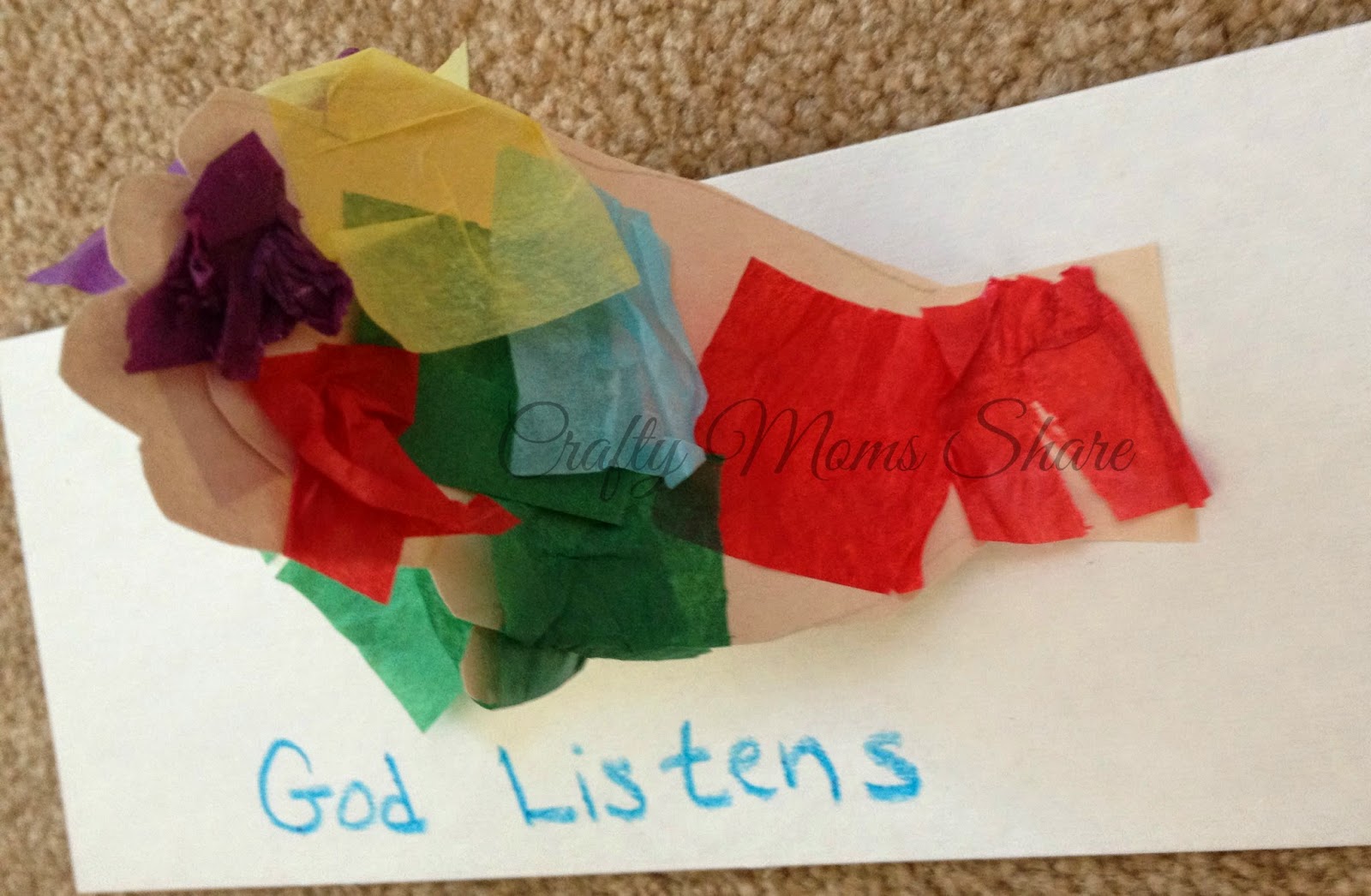 Crafty Moms Share: Teaching to Pray