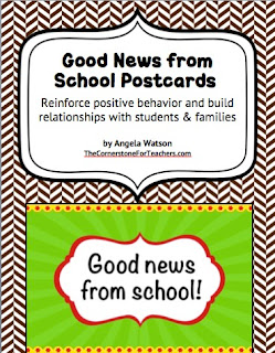 Classroom Freebies Too: Good news from school postcards!