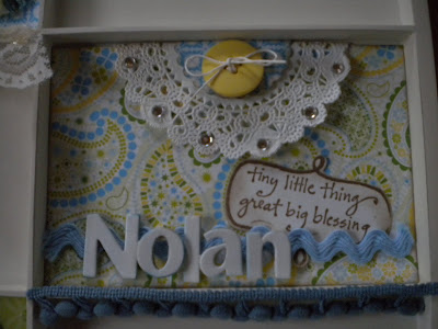 Heart In Hand Creations: Baby Picture Frame