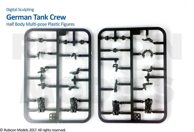 Tabletop Fix: Rubicon Models - German Tank Crew Sprue