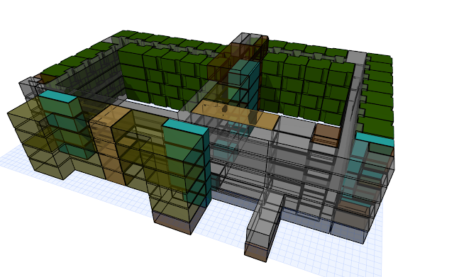 Revit family box bim model gif - frenchnolf