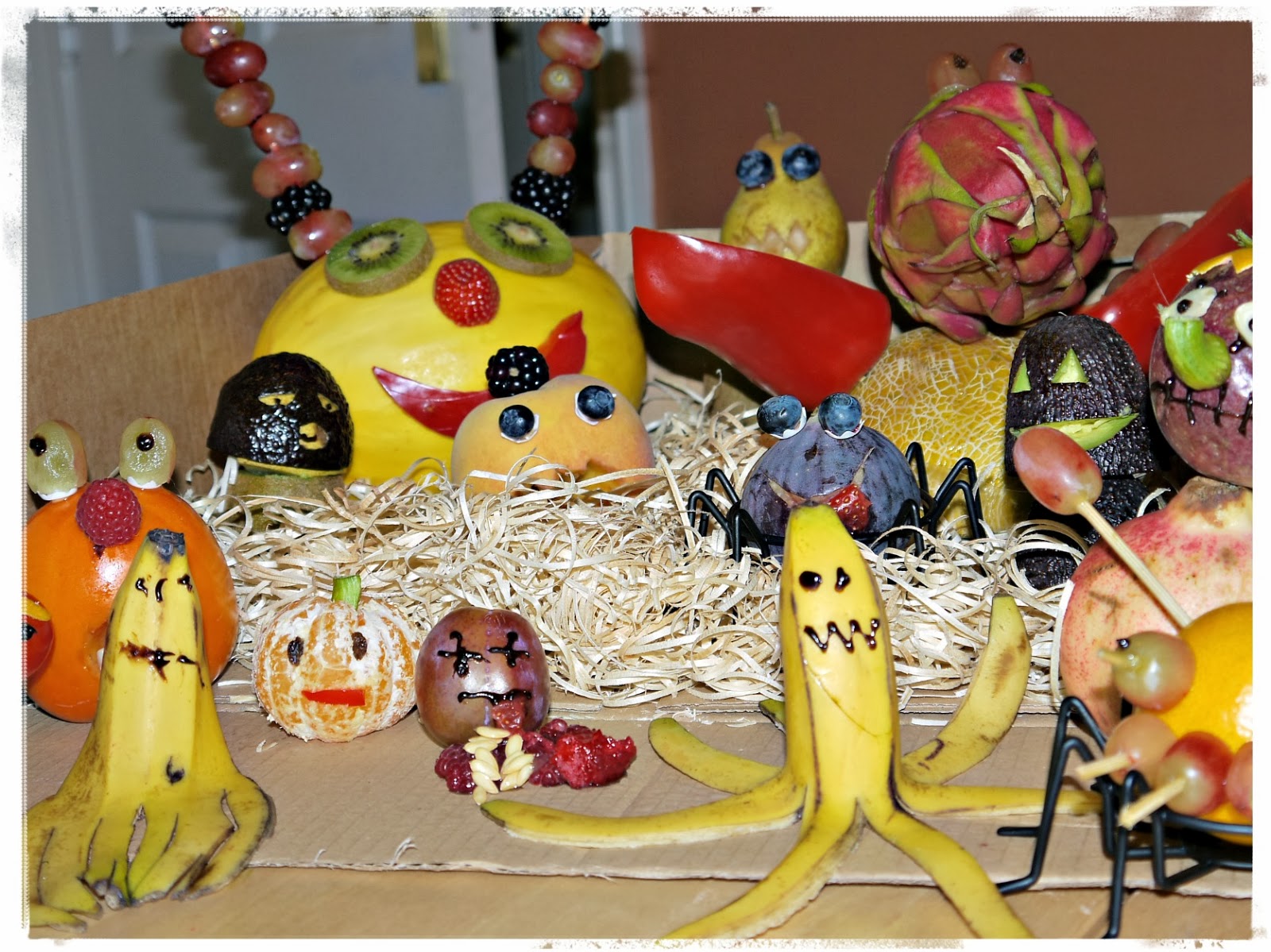 Inside the Wendy House: Our Spooky Fruit Monster Party #spookyfruit