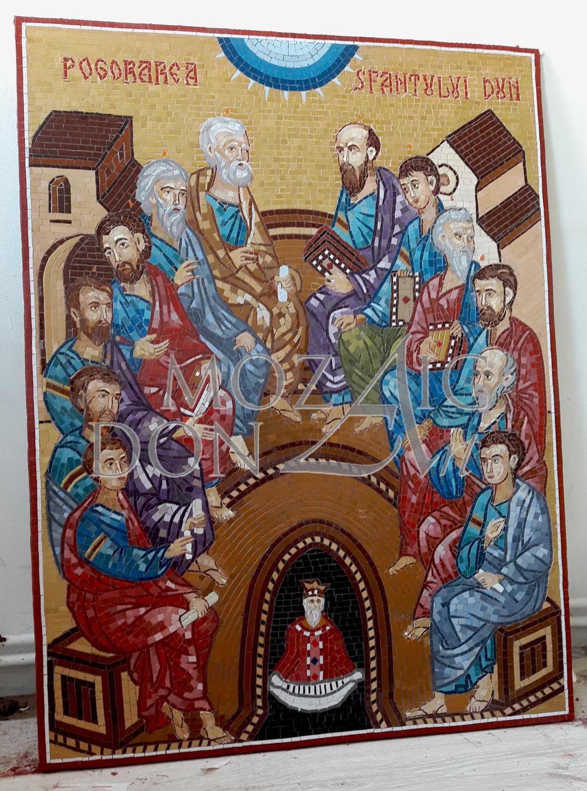 MOZAIC DONART: Mozaic religios bizantin