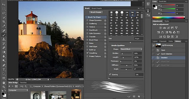 Historia del photoshop