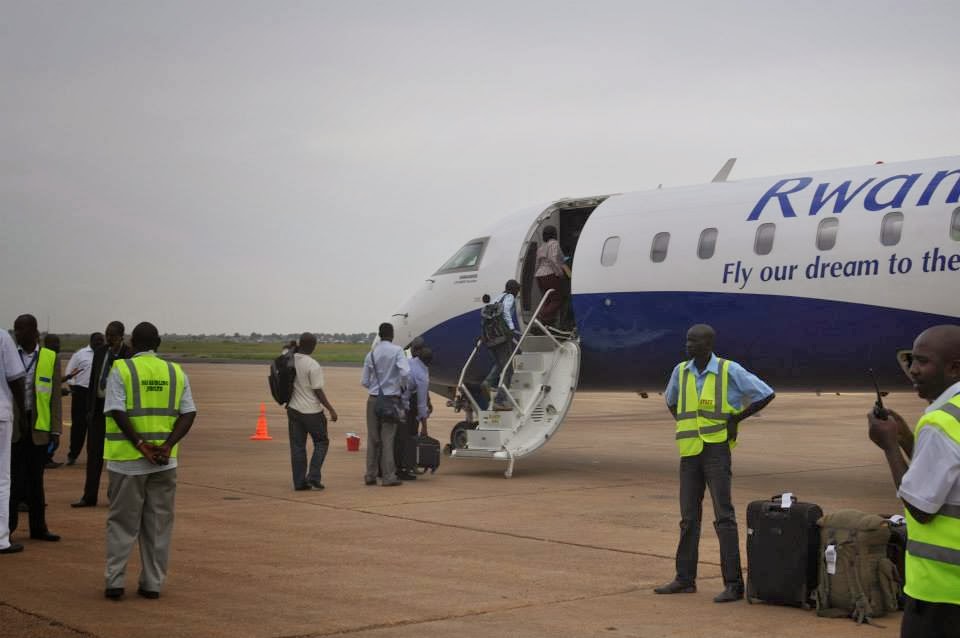 The African Aviation Tribune •: SOUTH SUDAN: (Pics) Rwandair begins its ...