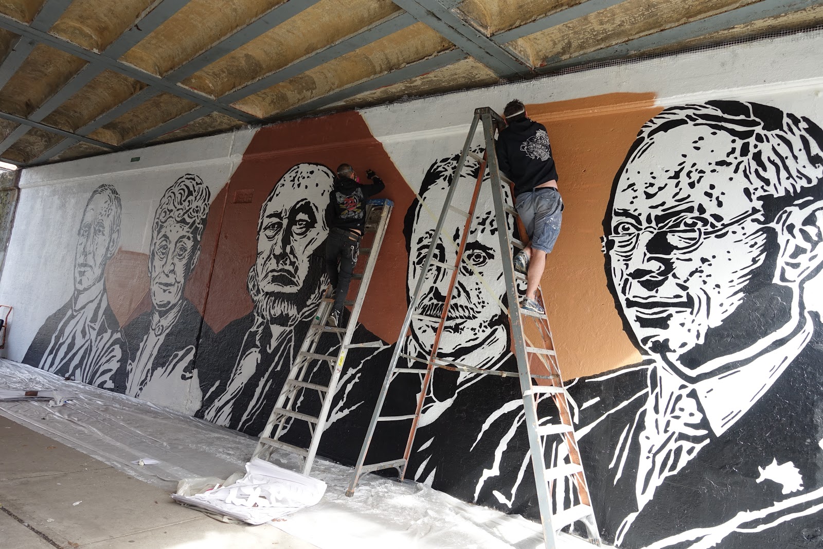 Rego-Forest Preservation Council: Forest Hills History Mural Embraced ...