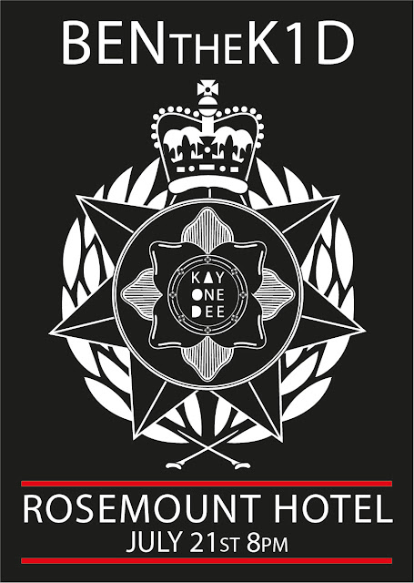 Graphic Design Perth | www.mrdesign.com.au: BEN the K1D Record Poster ...