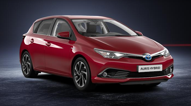 Toyota Auris 2 Restylée (2015 à 2018) - Couleurs et code peinture