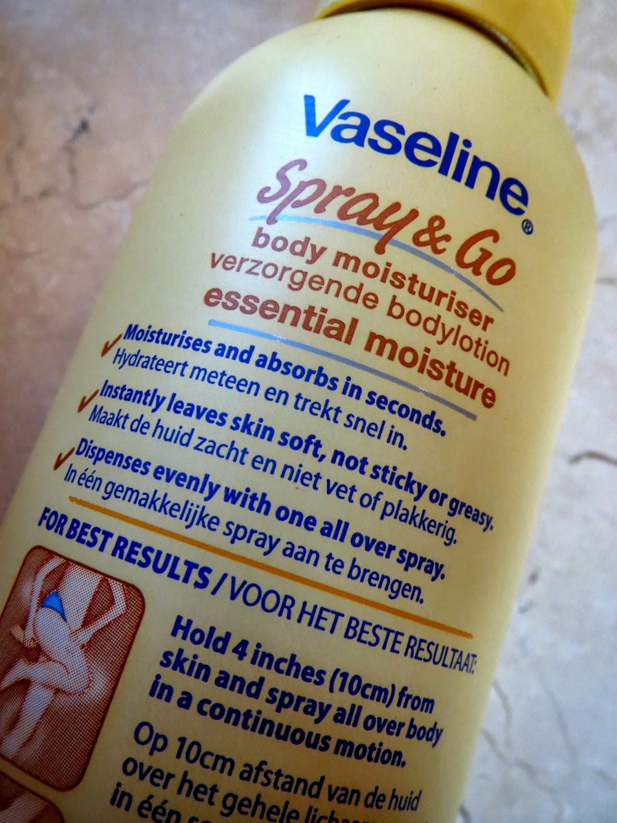 missbeautyblogger: Review | Vaseline Spray & Go Body Moisturiser