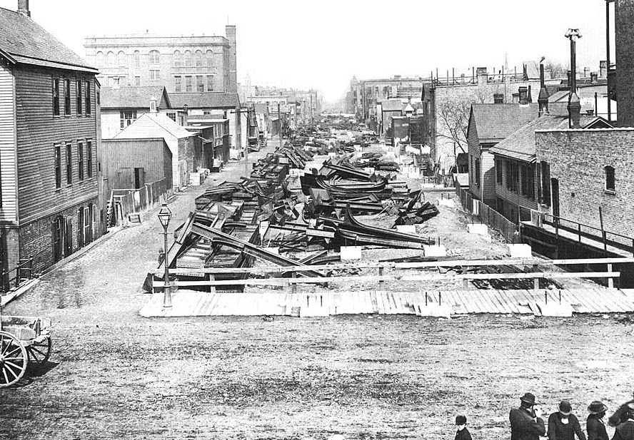 May 31, 1900 -- Northwestern Elevated Railroad Opens | Connecting the ...