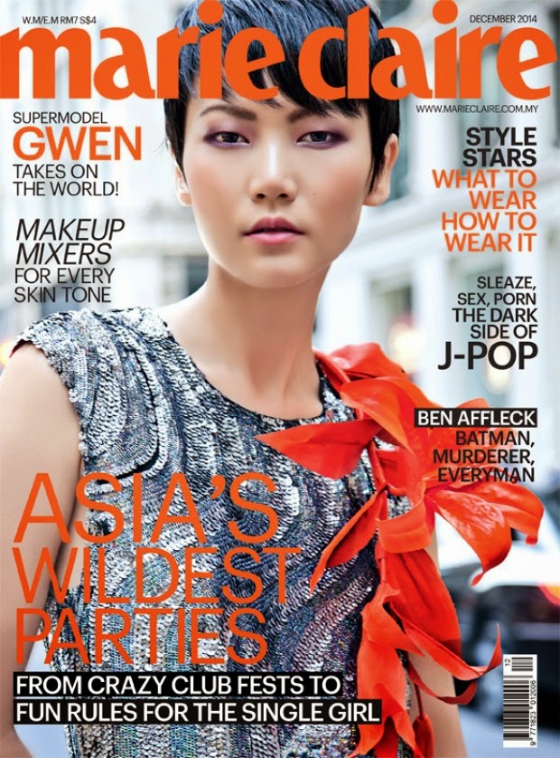 MAJOR MODEL WOMEN: GWEN LU by ENIKO SZUCS for MARIE CLAIRE MALAYSIA ...