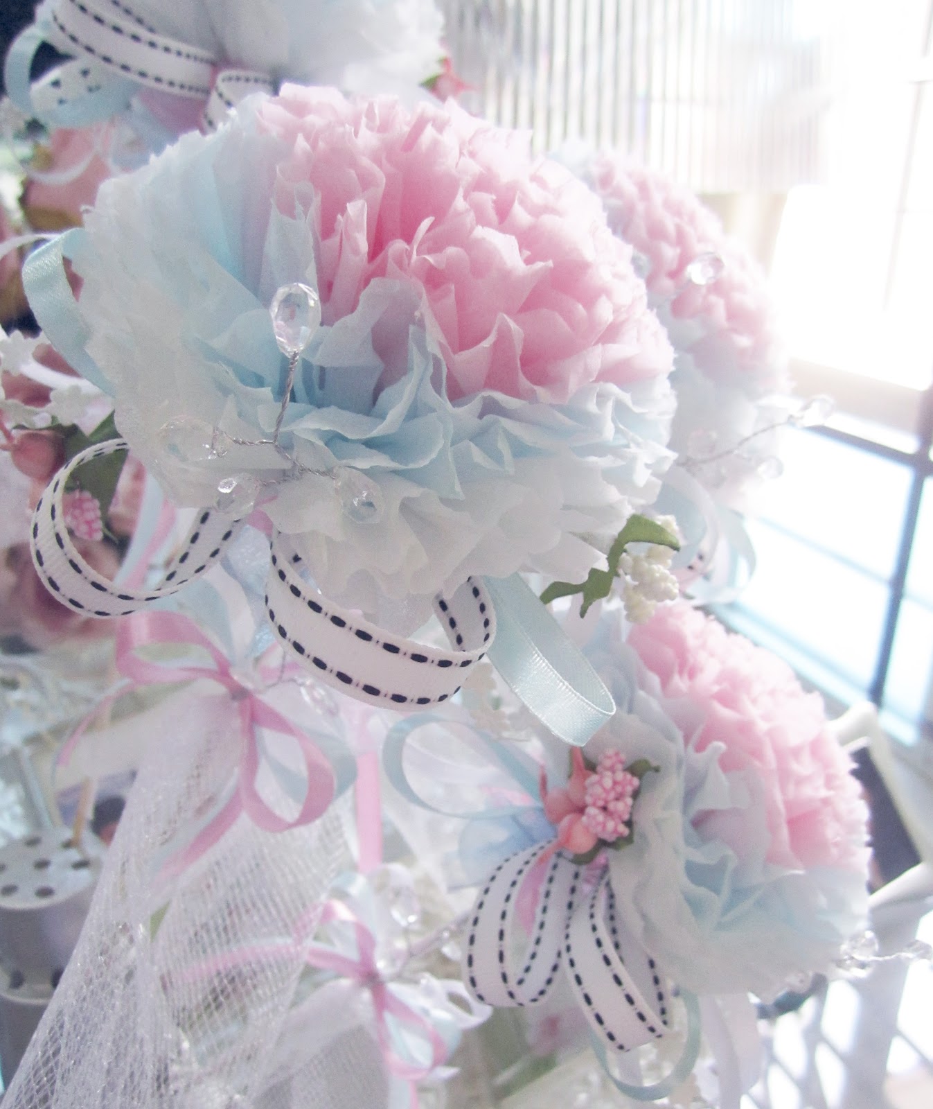 Oh Pretty Please: TISSUE FLOWER BUNGA TELUR - Latest Design