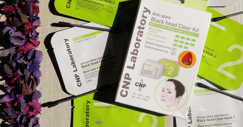CNP Laboratory Anti-Pore Black Head Clear Kit ~ BIJINBLAIR ~♥
