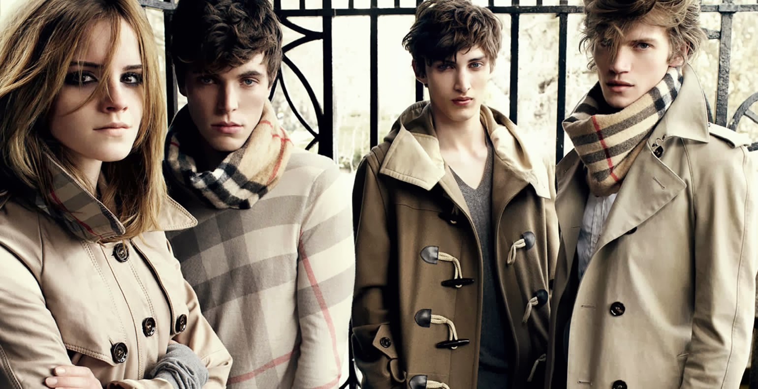 Hiccups and Twizzlers: Beau Date Friday: Burberry Ads
