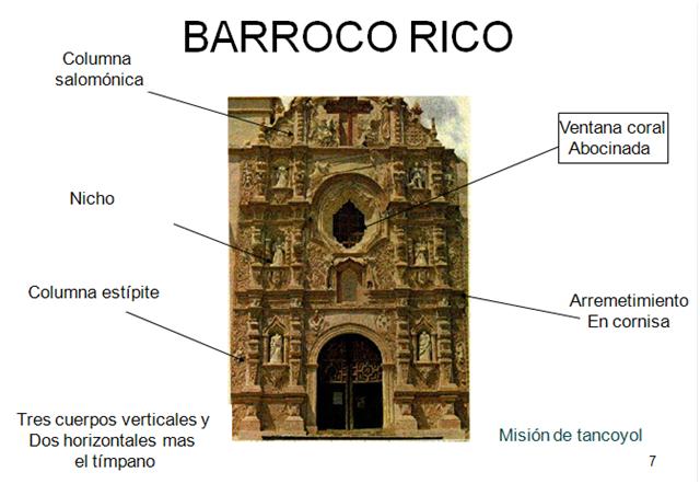 BARROCO MEXICANO,AMERICANO,ECUATORIANO
