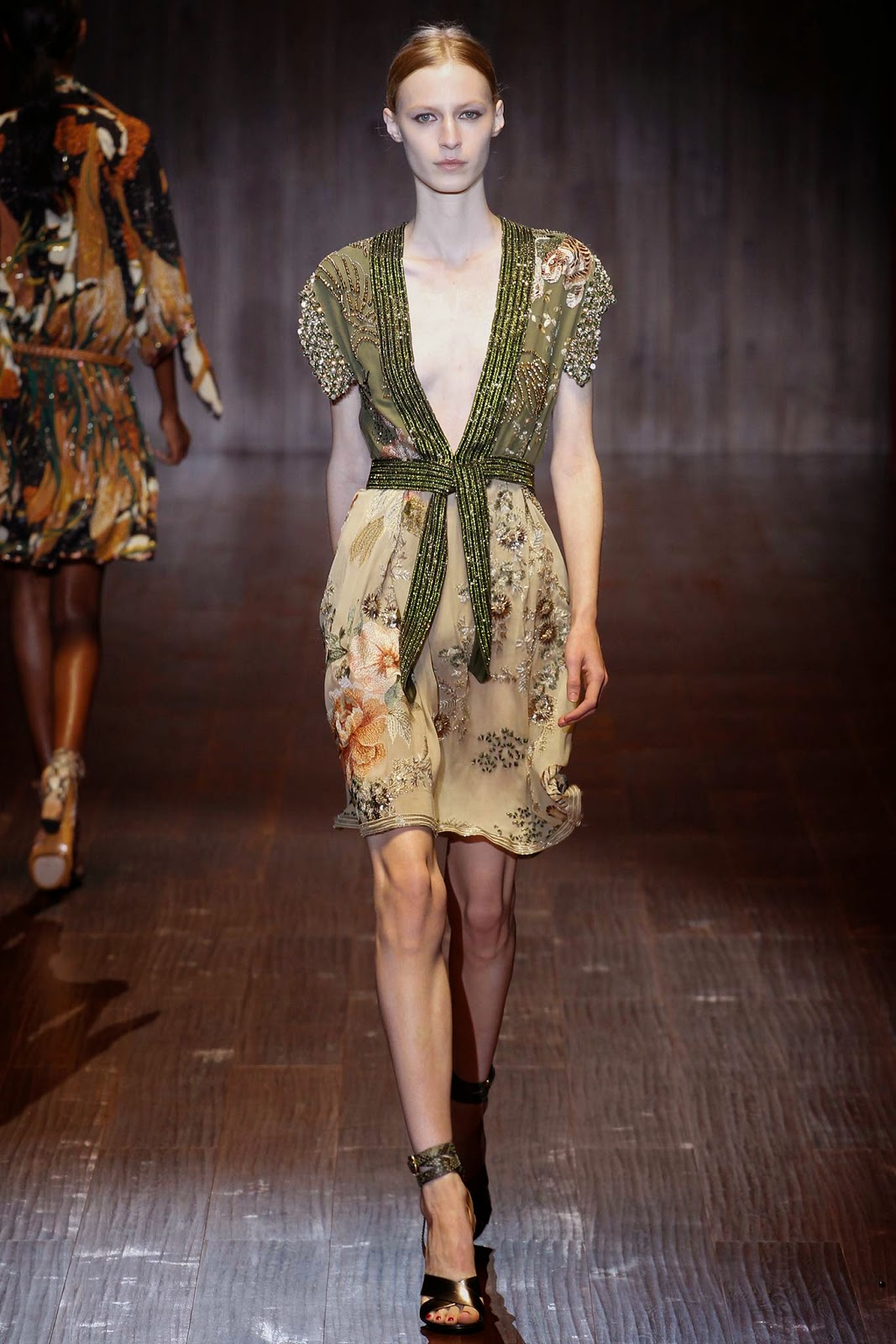 fashionstrendswomen: Gucci 2015 Les modèles de robe printemps été, la ...