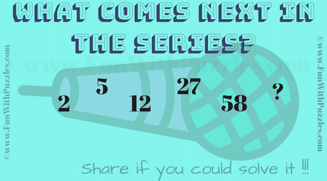 What Comes Next in the Series Puzzle with Answer