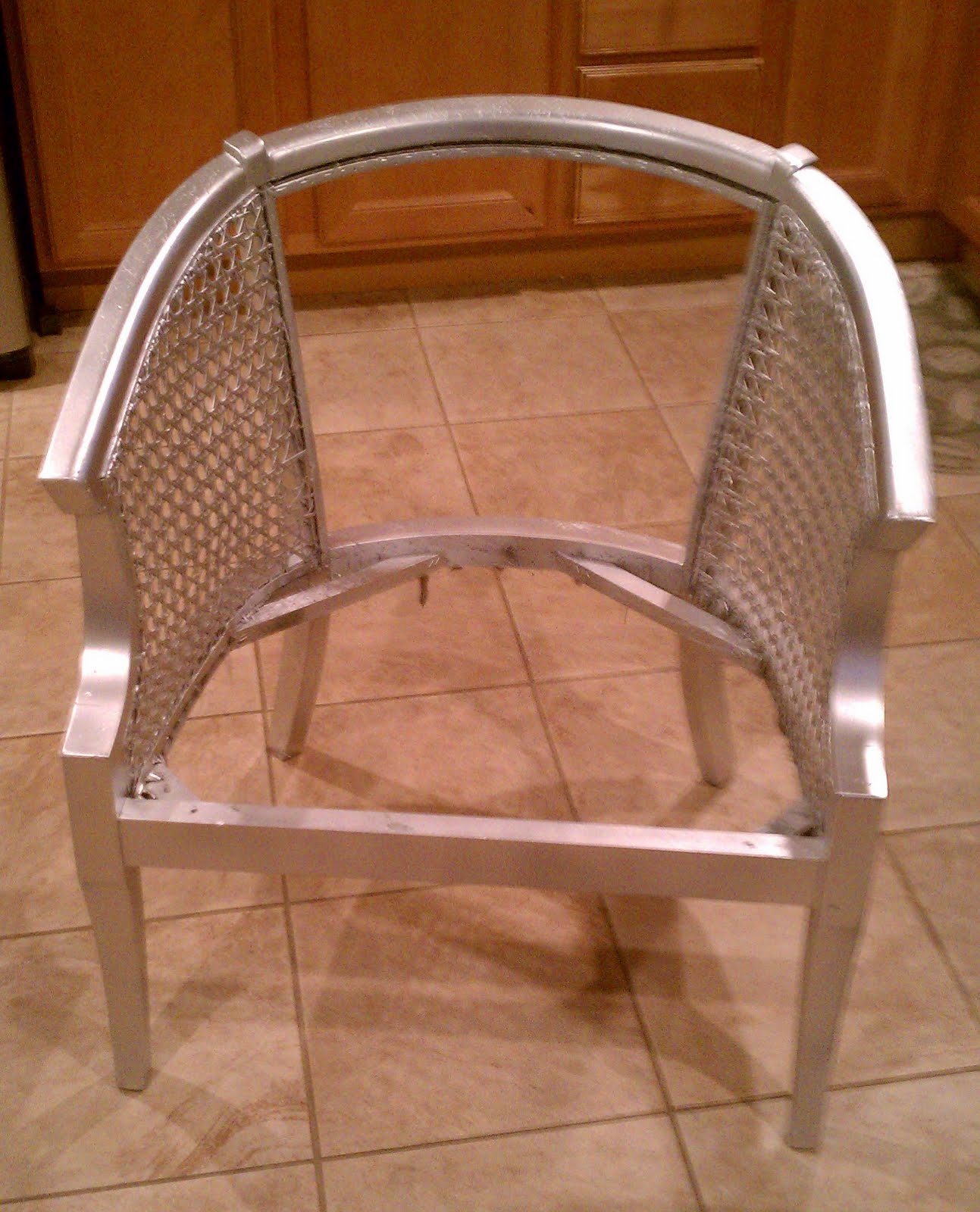 for all things creative!: Thrift Store Chair Redo- Finally FINISHED!