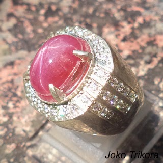 Batu Permata Natural Ruby Star - JK533 | Joko Permata | Batu Mulia ...