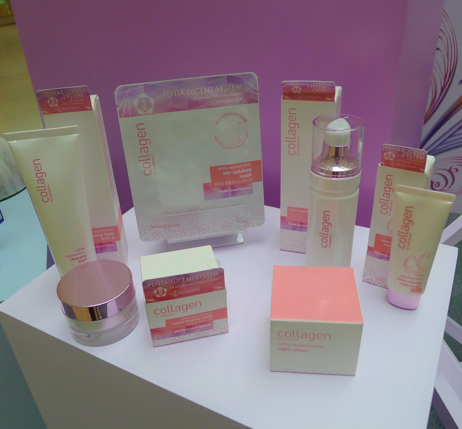 Collagen by Watsons Skin Care Range | Tina Villa