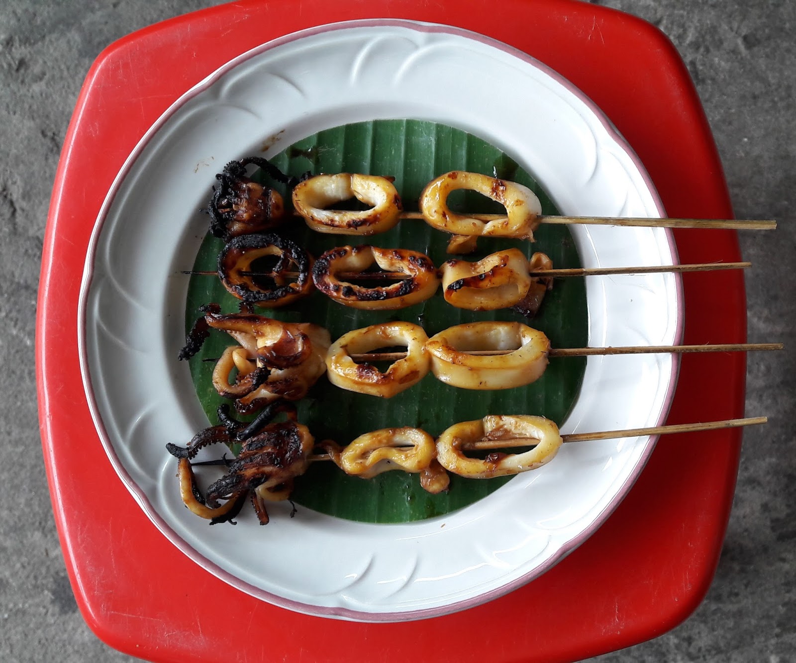 ANGKRINGAN GUNUNGAN PALEMBANG: Sate-Satean
