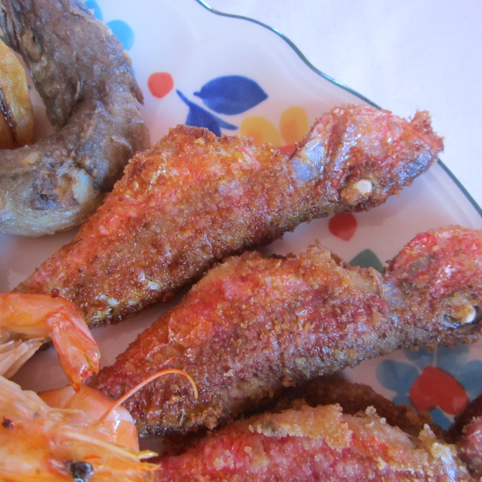 LAS RECETAS DE LA NENA: PIJOTAS, SALMONETES Y LANGOSTINOS