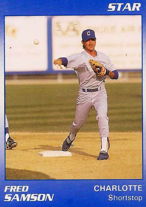 Texas Rangers Cards: Minor League Monday - Fred Samson, 1990 Charlotte ...