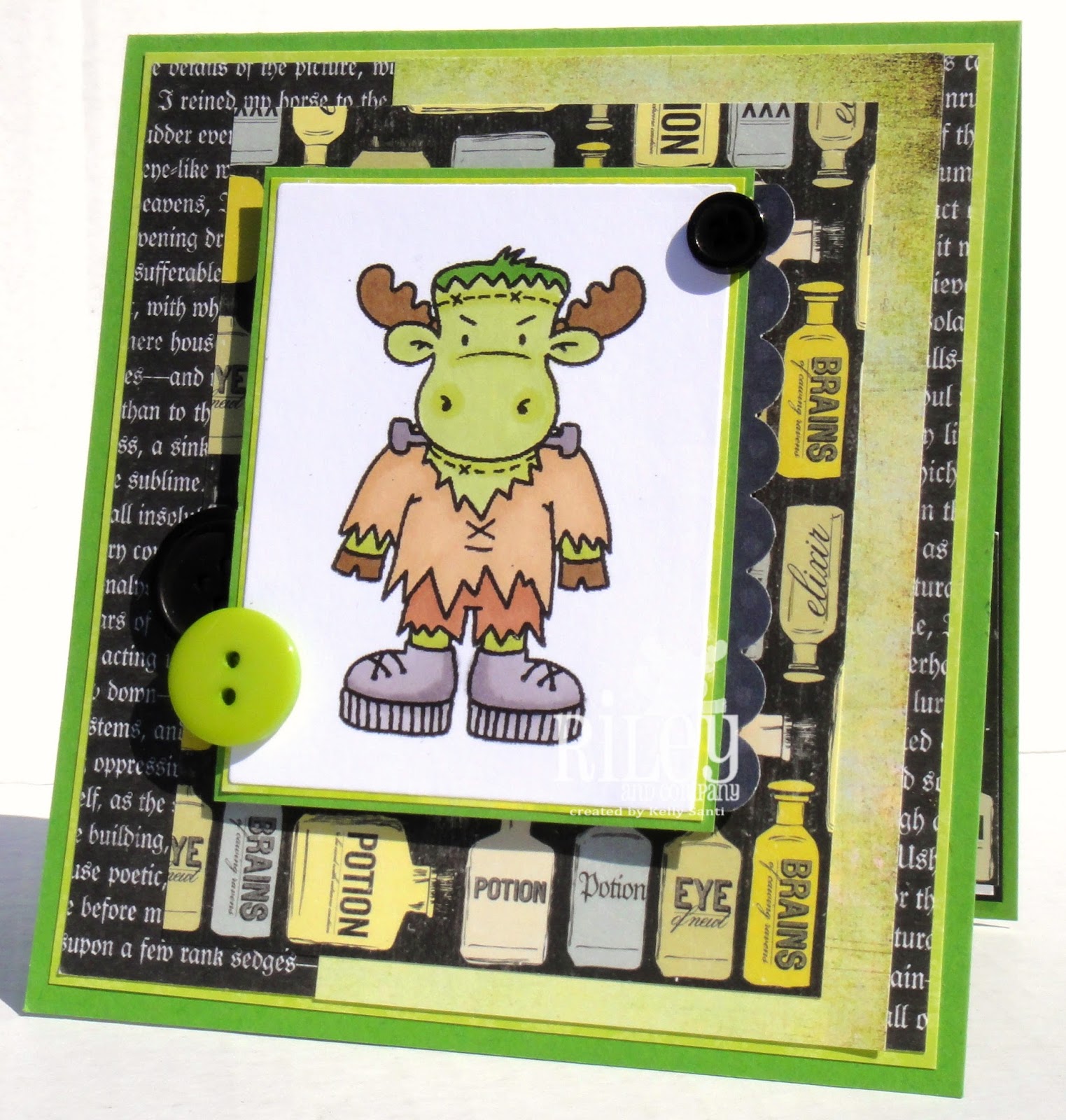 *Sandcastle Stamper* : Friend. Good. ~ Frankenstein