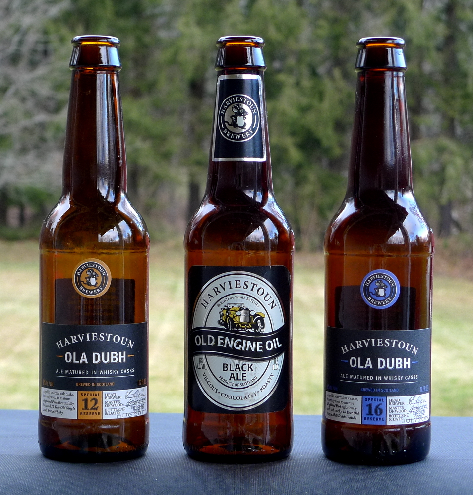The Whisk(e)y Room: Harviestoun, Old Engine Oil vs. Ola Dubh 12 and Ola ...