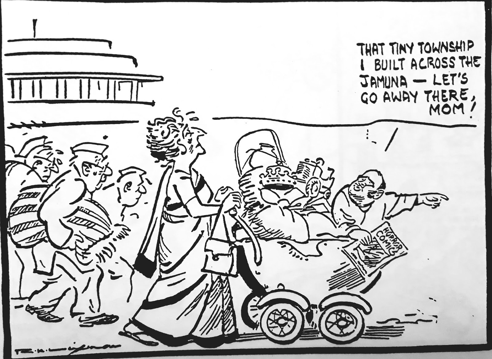 R.K. Laxman's Cartoons: Cartoons - During & After Emergency