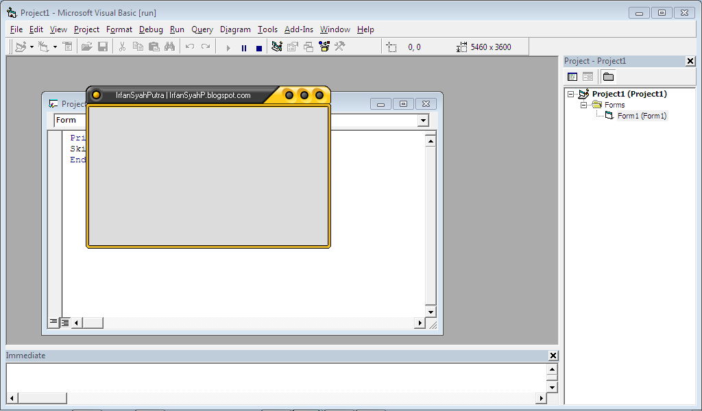 Tutorial Menggunakan Skin Di Microsoft Visual Basic 6 / Vb 6