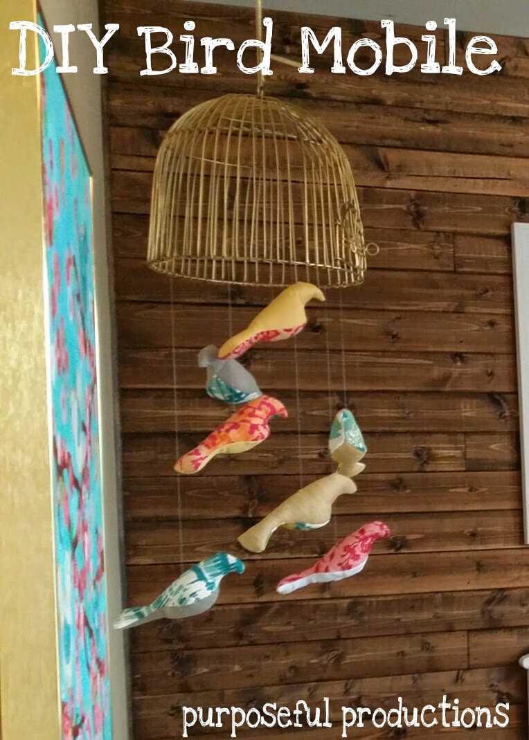 Purposeful Productions: DIY Bird Mobile