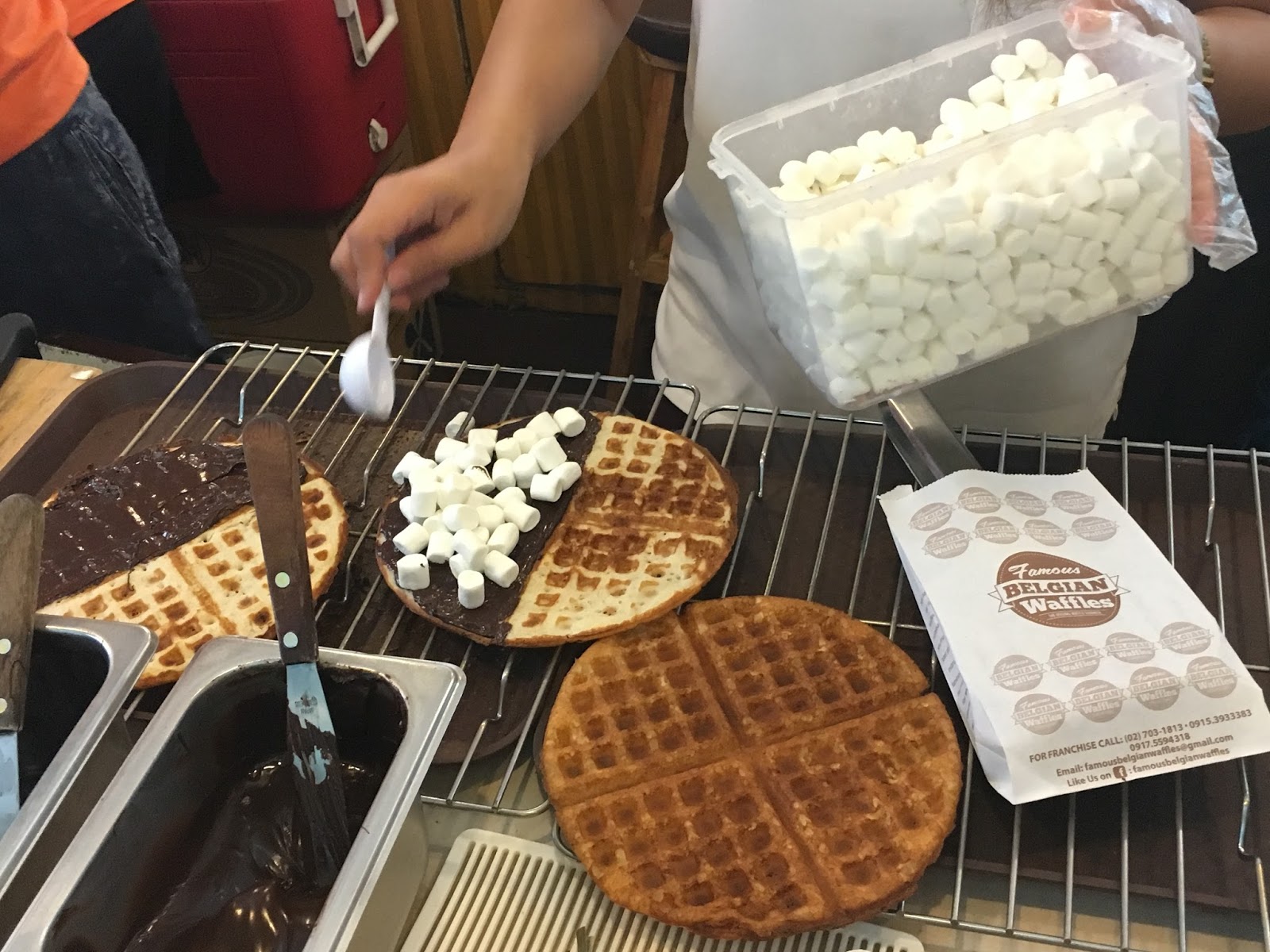 Get refreshing iced coffee and tummy-filling breakfast waffles at ...