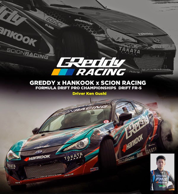 Welcome to the official GReddy USA blog: Gushi and Kawabata to compete ...