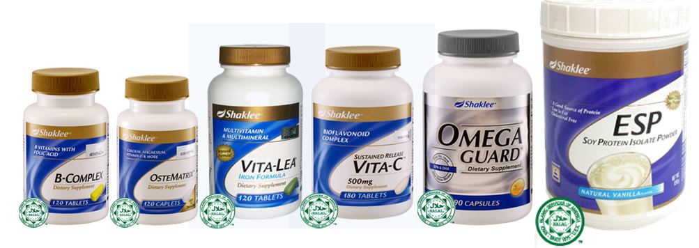 ~masalifah~: Senarai Produk Kesihatan Shaklee