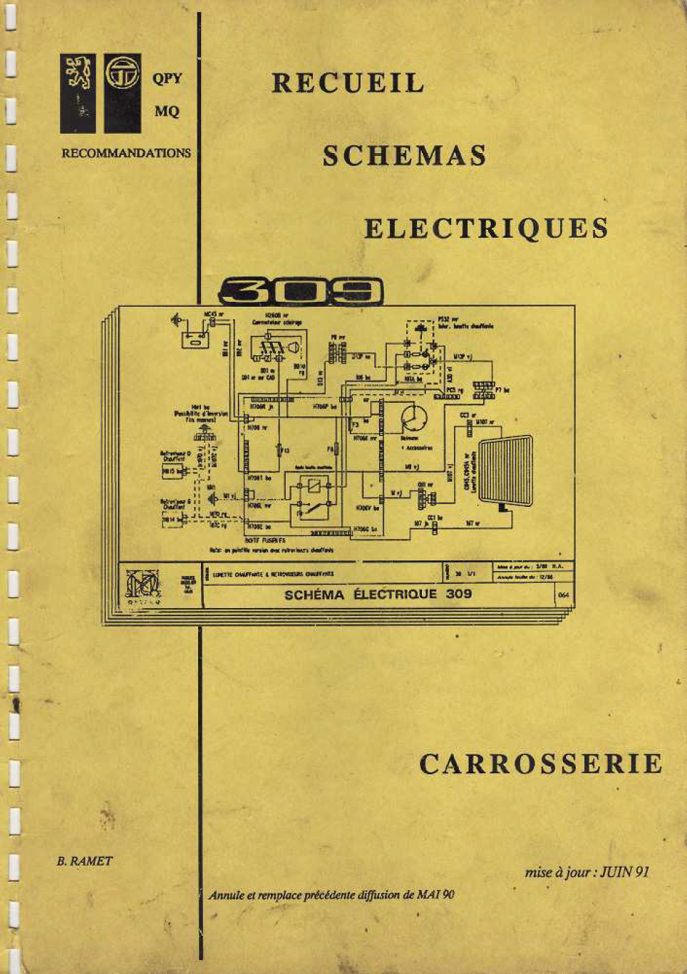 Schémas Electriques 309 en PDF Schémas Electriques 309 en PDF
