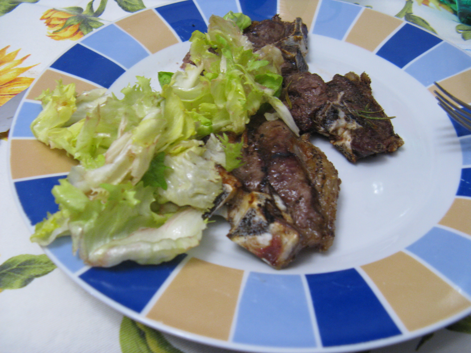 Pecora alla griglia - Seduti a Tavola