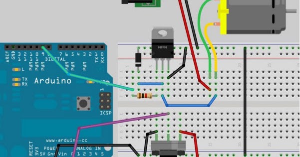 17 - Simple Motor Control - Belajar Arduino