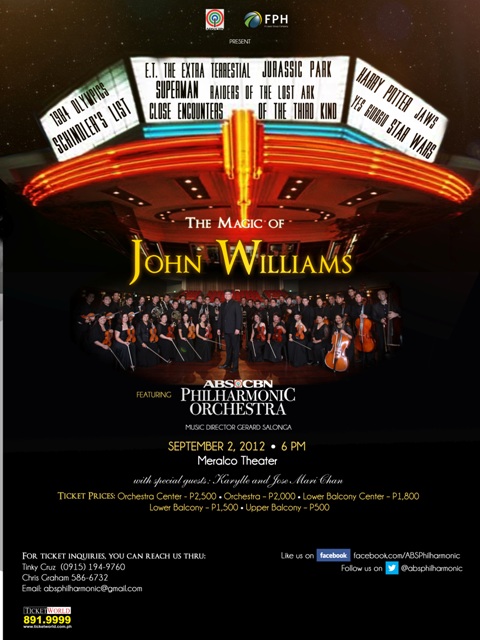 The ABS-CBN Philharmonic Orchestra celebrates John Williams and the ...
