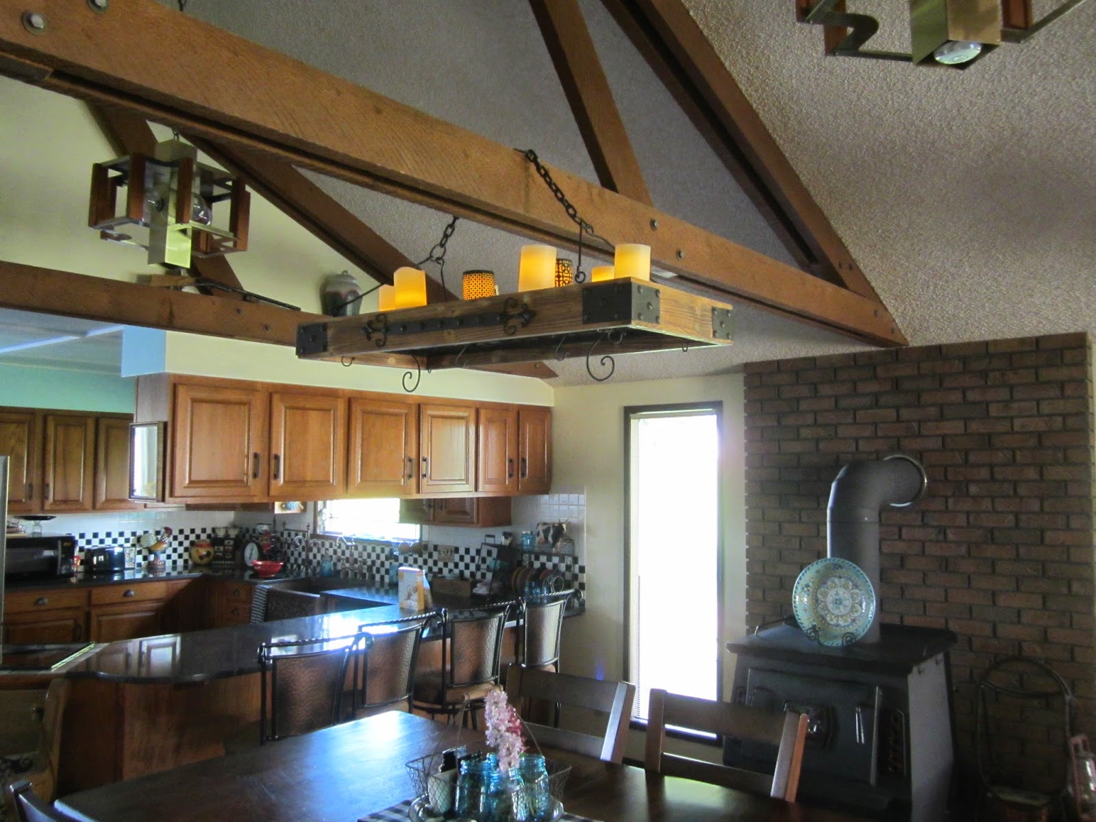 Ruby Slippers: Hanging Candle Rack