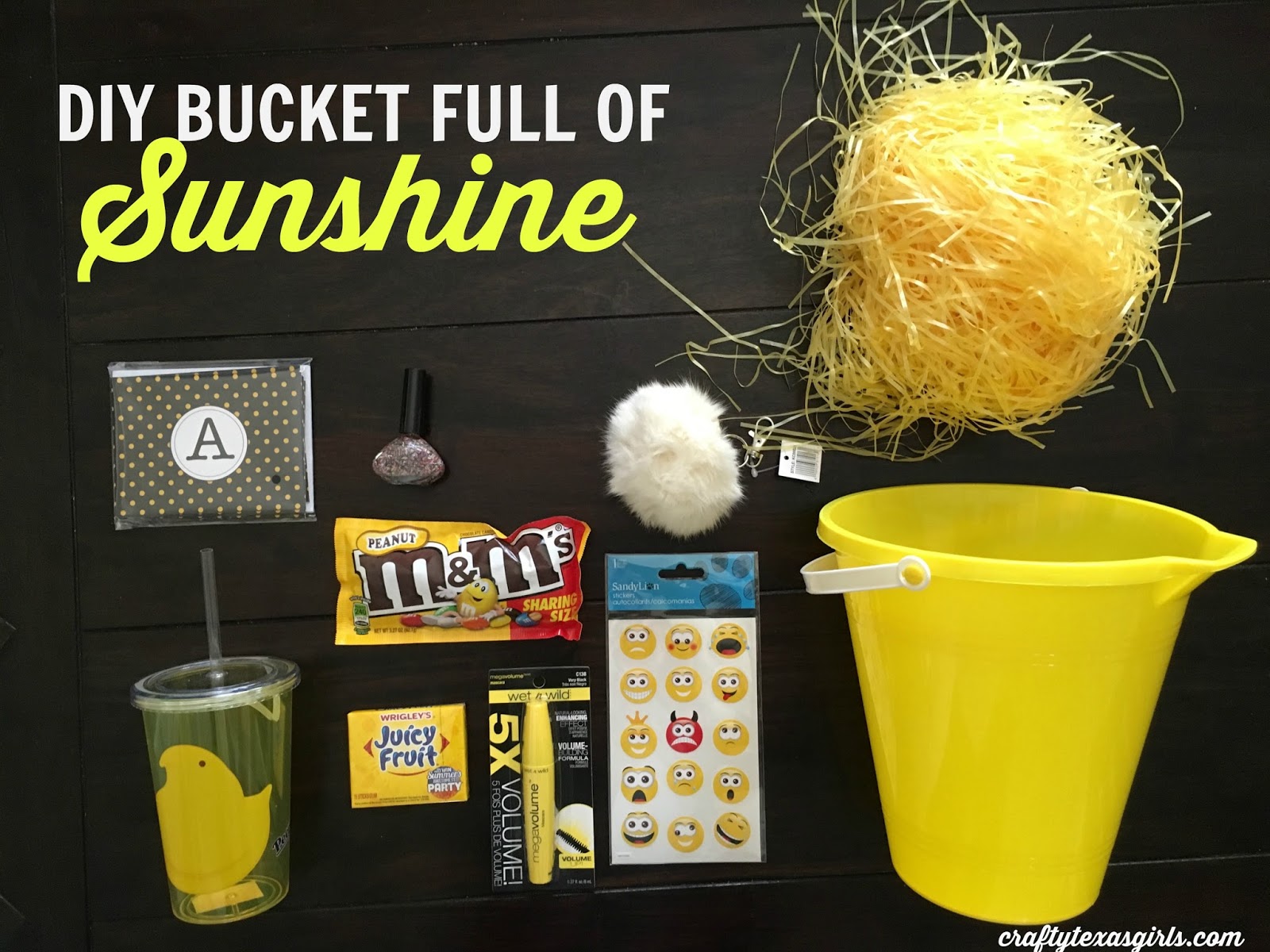 Crafty Texas Girls: DIY Sunshine Bucket