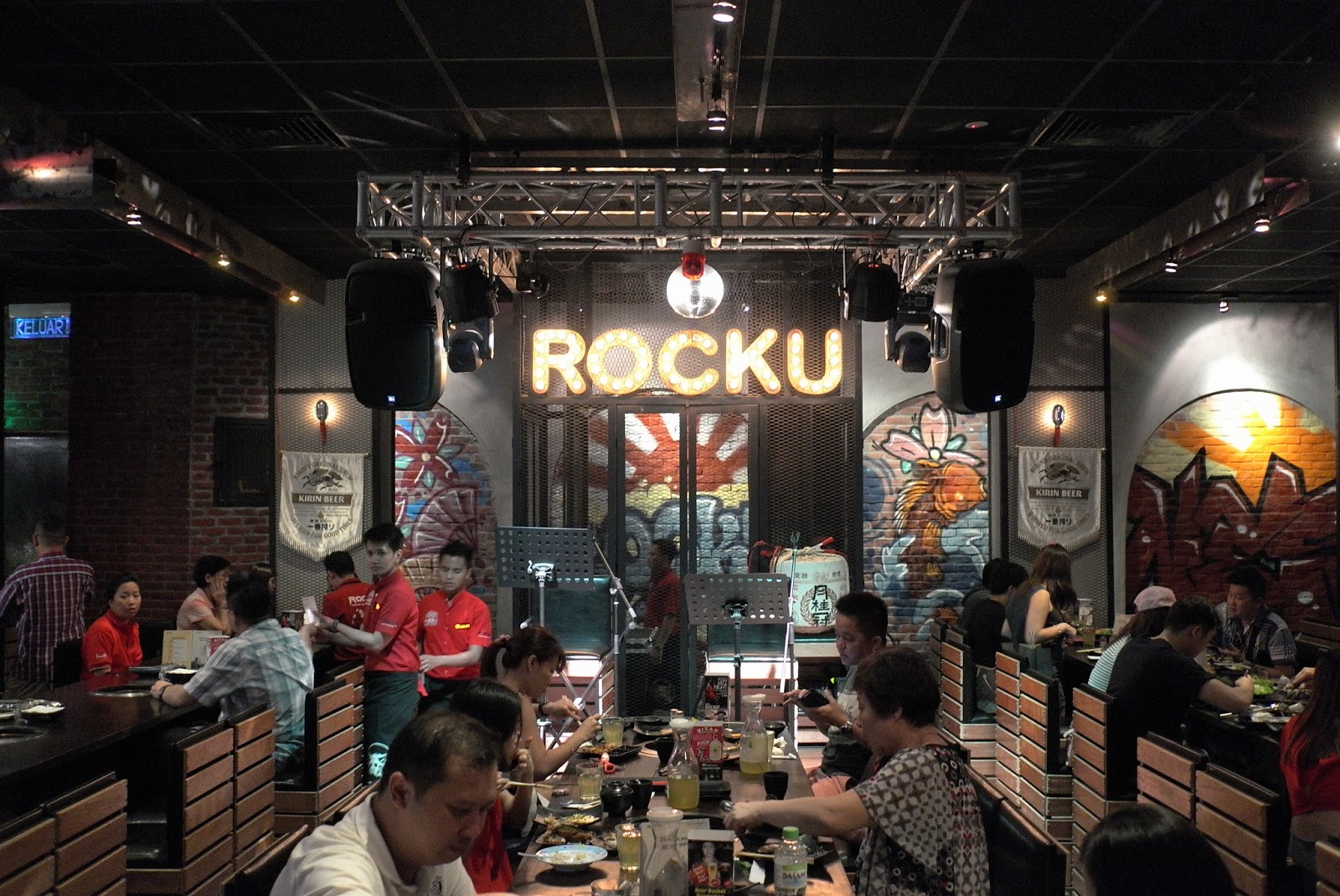 JE TunNel: ROCKU YAKINIKU @ Pavilion, Kuala Lumpur that Really ROCK-U up!