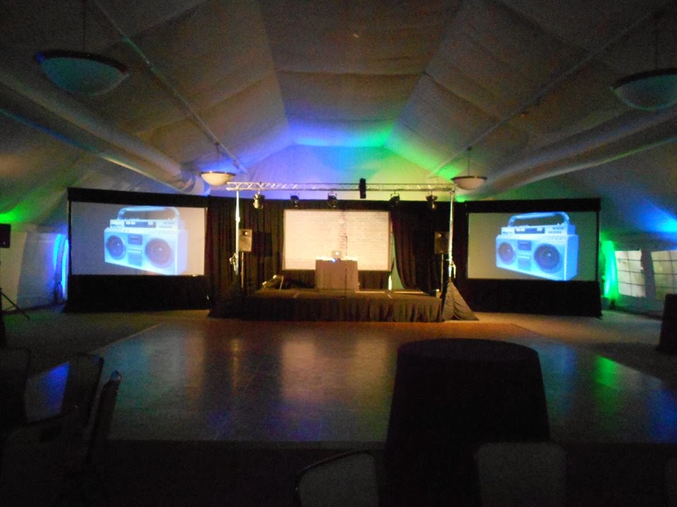 AFTERSHOCKENT.COM: Video Services - Giant Projection Screen - Music ...
